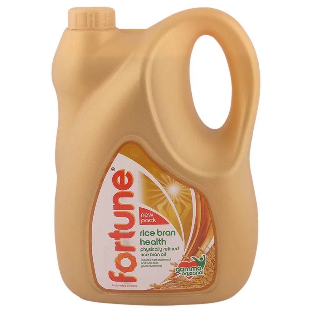 Fortune Rice Bran Health Physically Refined Rice Bran Oil – 5L – Juno Online Groceries Delivery App